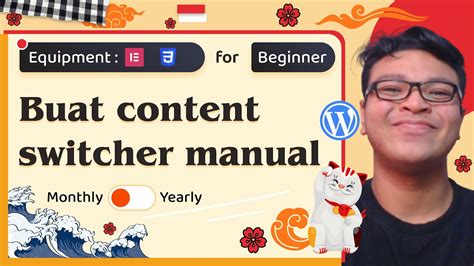 Wordpress Tutorial Cara Membuat Content Switcher Manual Di Elementor