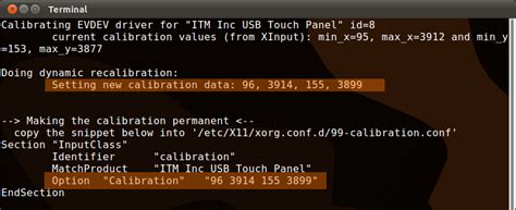 how to ubuntu 12 04 touchscreen calibration how to the fan club