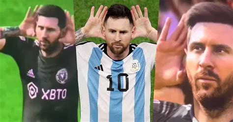 Video Así Es La Cara Y El Festejo De Lionel Messi En El Nuevo Fifa