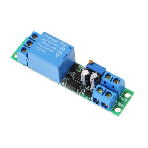 Buy DC V Switch Delay Relay Module With Adjustable Delay Time Second