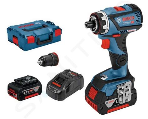 Bosch Gereedschap 18v Accu Boor Schroefmachine 2x Accu 5 0 Ah Li Ion Oplader 06019g7101