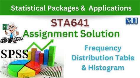 Sta641 Assignment Solutionfrequency Distribution Tablemidpointsdraw A Histogramexcel
