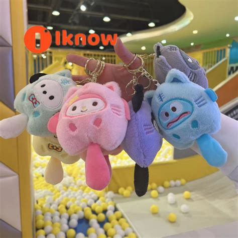 I Know Cute Girl Plush Pendant Sanrio Kuromi Doll Doll Plush Toy