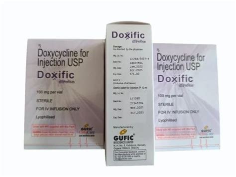 Doxific Doxycline 100mg Injection At ₹ 80vial In Mumbai Id 2852134379833 Doxific Doxycline 100mg Injection At ₹ 80vial In Mumbai Id 2852134379833