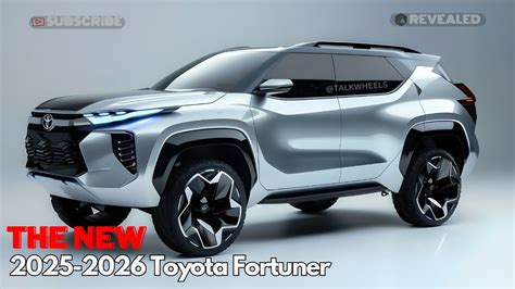 King Suv Is Back All New 2025 2026 Toyota Fortuner Redesigned Youtube
