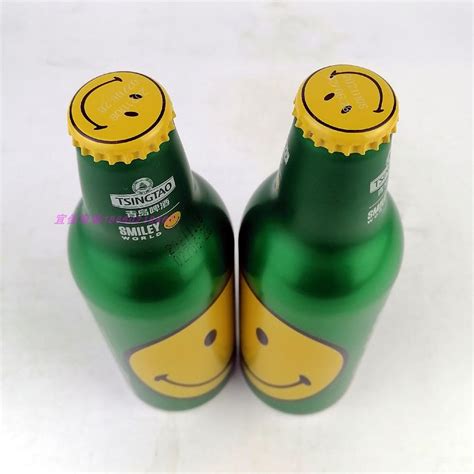 新品 青岛啤酒纯生笑脸铝瓶355mlx2瓶收藏无磕碰品相好青岛发货 淘宝网