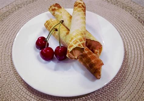 Трубочки С Вишней Рецепт 67 фото