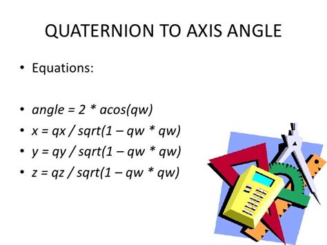 quaternion to axis