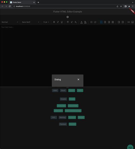 Bug Editor Take The Focus Instead Of A Dialog That Overlay It · Issue 377 · Tneotiahtml