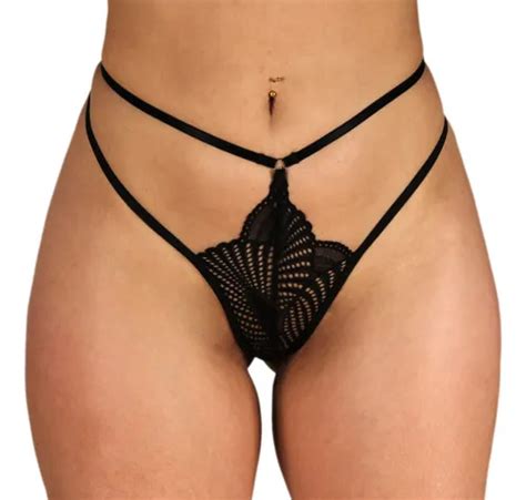 Kit C 3 Fio Dental String Sexy Calcinha Super Luxo Strap Mercadolivre