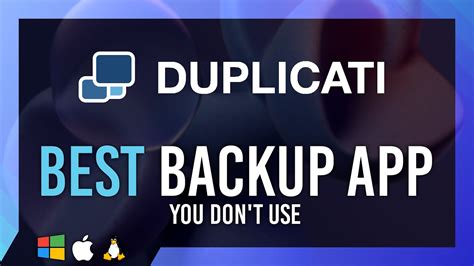 easy backups compressed encrypted rolling duplicati windows