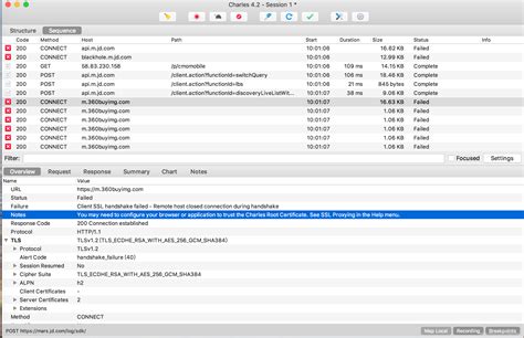 Charles 使用过程中遇到问题ssl Proxying Not Enabled For This Host Enable In Csdn博客