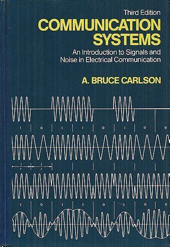 Buy Communication Systems Introduction To Signals And Noise In Electrical Communication