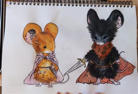 Few Mouses My Gf Drew Rmouseguard