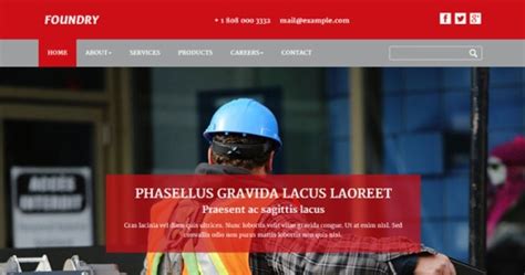 土木工程公司网站模板 旅游出行 Toy模板网