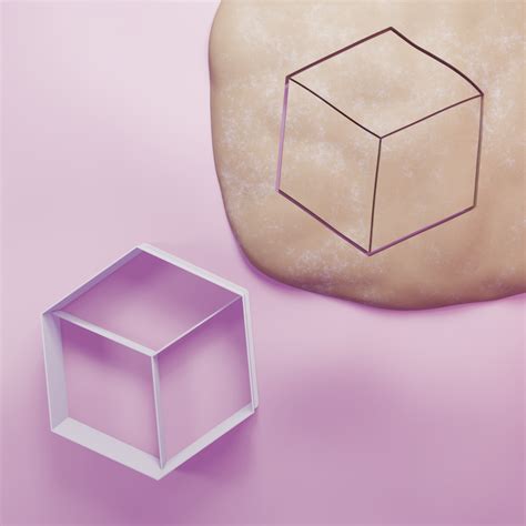 Cube Cookie Cutter Cutting About