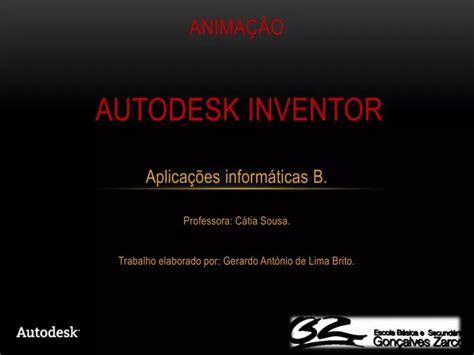 Ppt Animação Autodesk Inventor Powerpoint Presentation Free Download