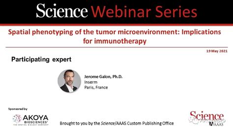 讲座回顾 Phenoptics多色免疫荧光 Mif 在肿瘤微环境的空间分型及临床免疫治疗中的应用 云准医药科技（上海）有限公司