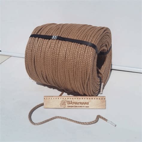 Канат джутовый Отечественный 6 мм (мягкий)