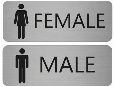 Man Toilet Sign