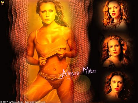 Alyssa Milano Charmed By Euderion On Deviantart