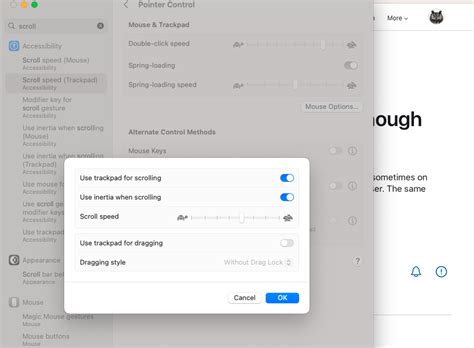 Scrollbar In Browsers Sometimes Not Visib Apple Community