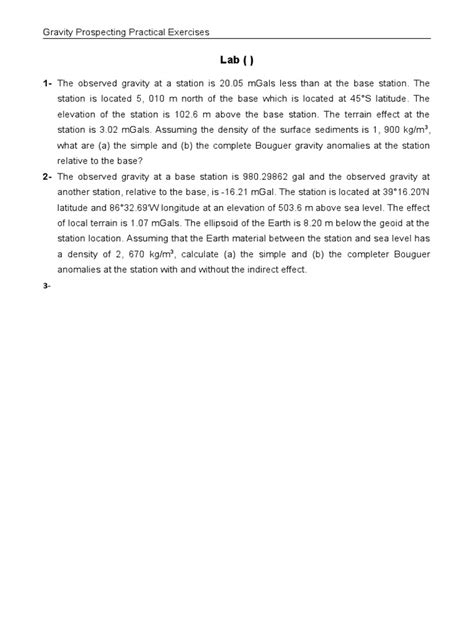 Gravity Data Correction 5 Pdf
