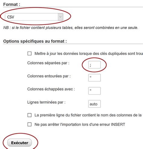 Importer Des Données Externes Dans Une Base Mysql