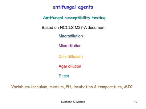 Ppt Antifungal Agents Powerpoint Presentation Free Download Id167925