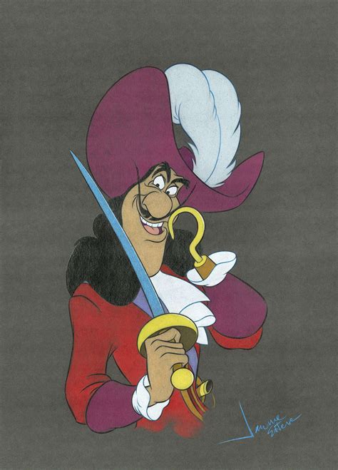 Captain Hook Peter Pan Corner Art