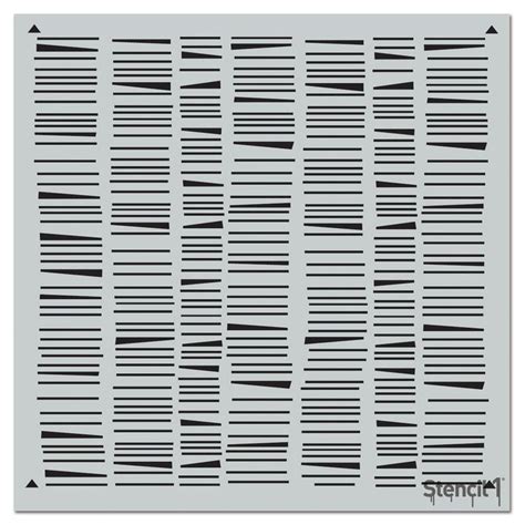 Stencil1 Thatched Repeat Pattern Stencil Idee Deco Deco