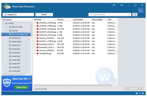 Wise Data Recovery Review A Free Undelete Tool