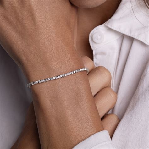 Lab Grown Diamond Tennis Bracelet Happy Jewelers