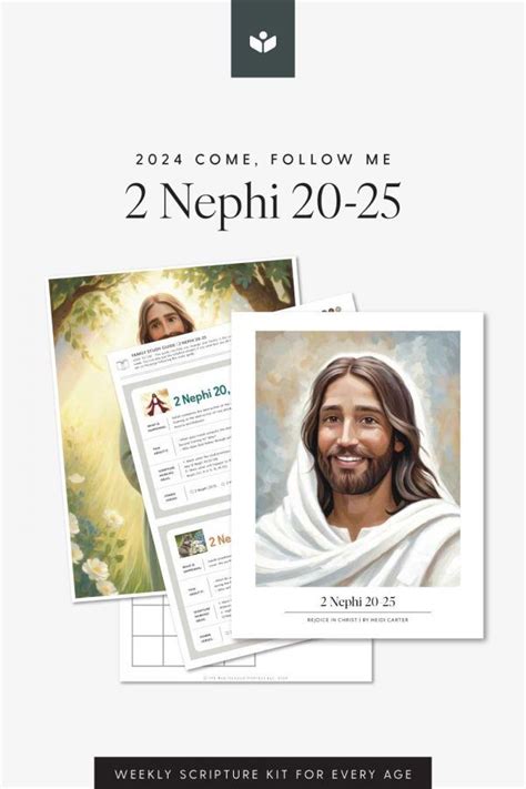 2 Nephi 20 25 Nephi Lds Study The Book Of Mormon
