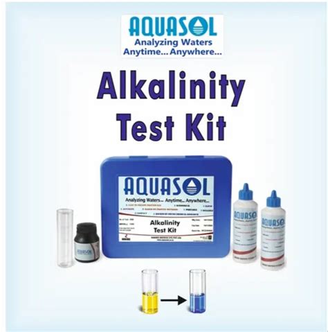 Portable Aquasol Ae 204 Total Alkalinity Test Kit Packaging Type Plastic Box At ₹ 900 Piece In