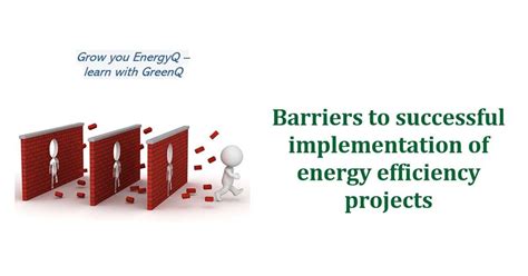 Barriers To Successful Implementation Of Energy Efficiency Projects Greenq Turns Energy Data