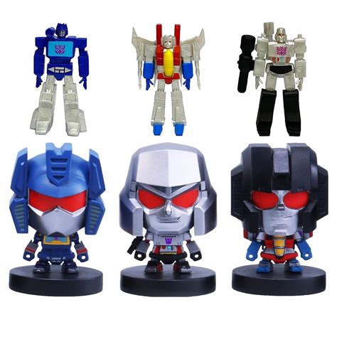 Buy Transformers Decepticon Set Featuring Hero Cross Series 2 Megatron Soundwave And Starscream