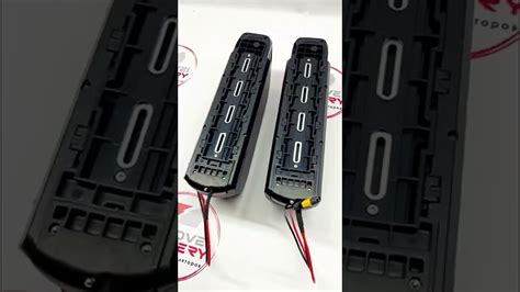 Аккумуляторы 48V 20Ah для электро велосипеда в корпусе DP-9 polly - YouTube