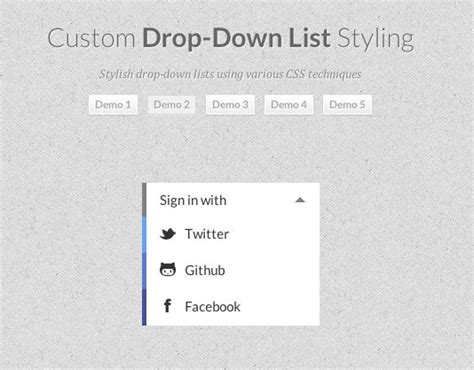 Elegant Ul And Li Based Dropdown Menu Using Jquery And Css Web