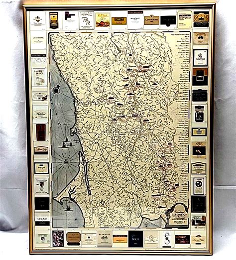 Sonoma Winery Map Printable