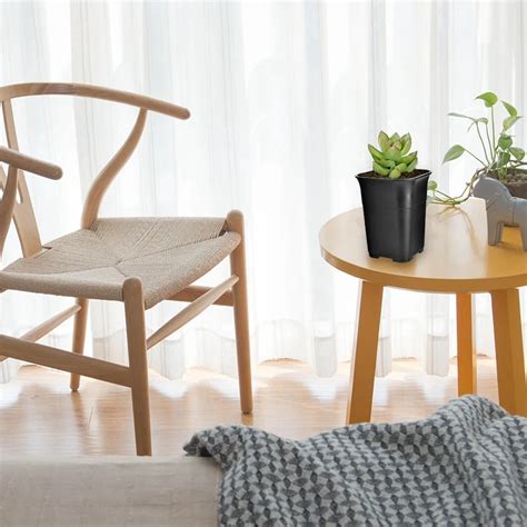 5 шт черный квадратный мини горшок с высокой талией горшок для растений горшок для