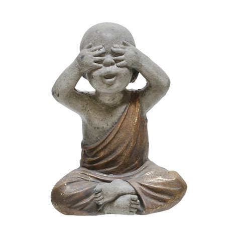 Antique Monk Figurines