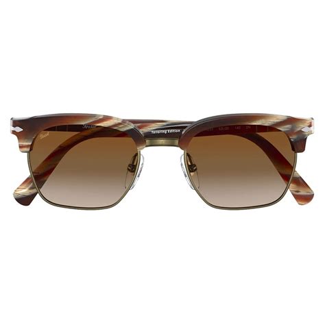 Persol Po3199s Brown Brown Gradient Sunglasses Persol Eyewear