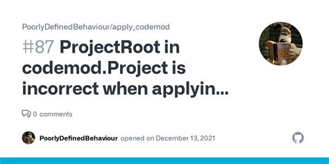 Projectroot In Codemodproject Is Incorrect When Applying Codemods Locally · Issue 87