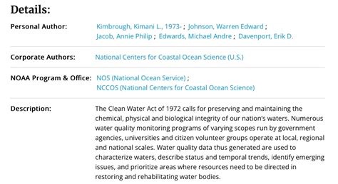 Contaminents Of Emerging Concern