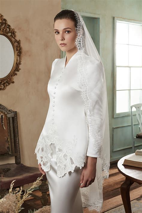 Jannahnoe Kurung Modern Wear Scarves Baju Kurung Brides Series