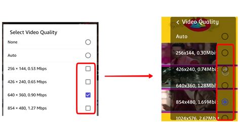 How To Make RadioButton Instead Of CheckBox In Change Quality Of Video
