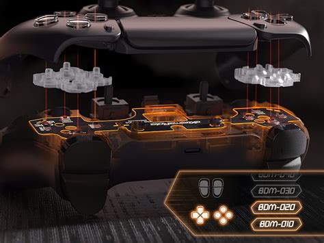 Extremerate Face Clicky Kit V3 For Ps5 Controller Bdm 010 Bdm 020 Face Buttons