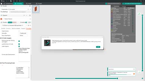 Post Processing Scripts Dont Work Snapmaker J1 · Issue 887 · Softfeverorcaslicer · Github