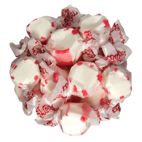 Peppermint Salt Water Taffy Kisses Snyders Candy